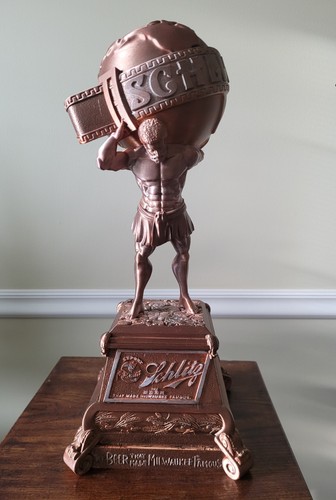 Schlitz Beer Pre Prohibition 3 D Reproduction 19" Tall Atlas Statue | eBay