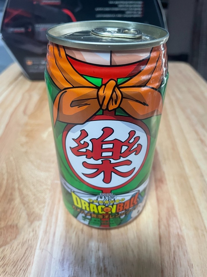 Vintage Dragon Ball Character Cans 2013 Japan DyDo Orange Soda Unopened ...
