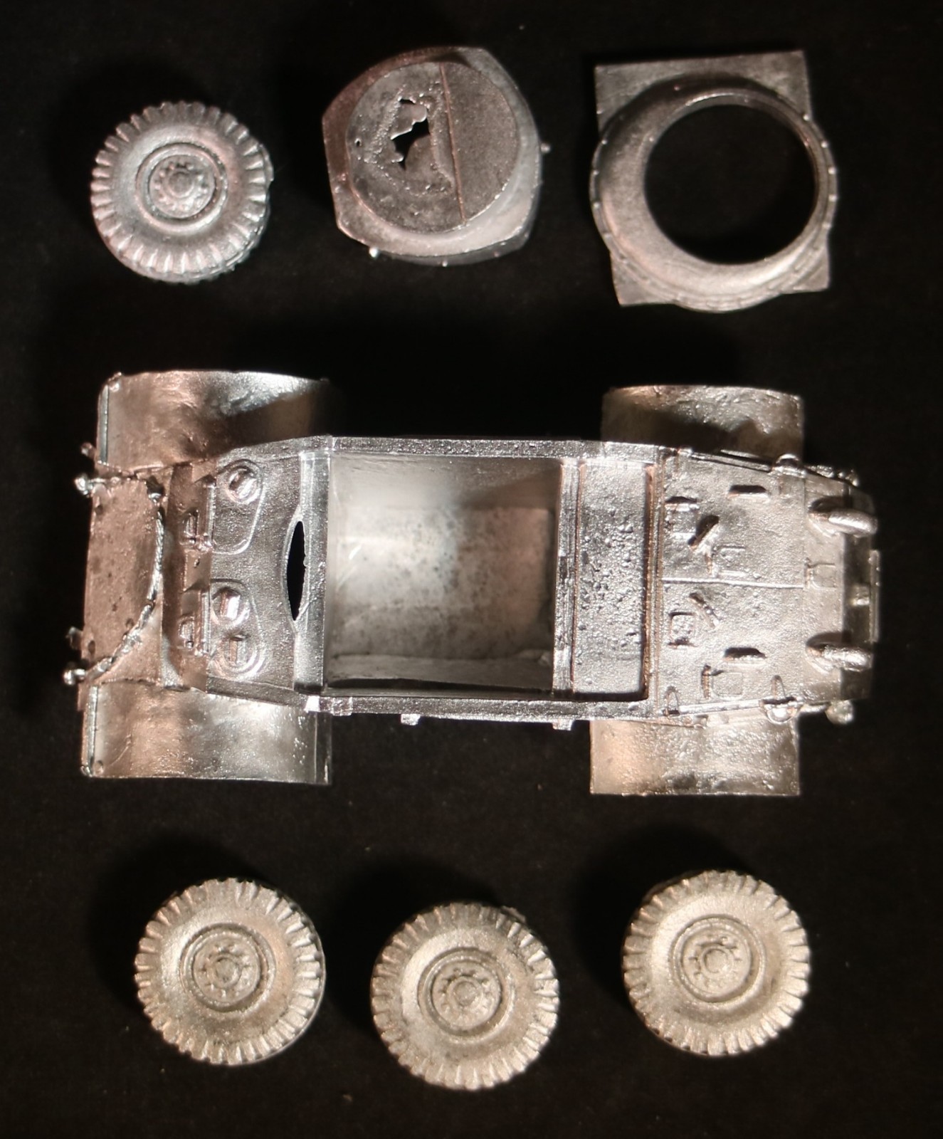 SHQ BV092 1/76 Diecast WWII British Staghound AA | eBay