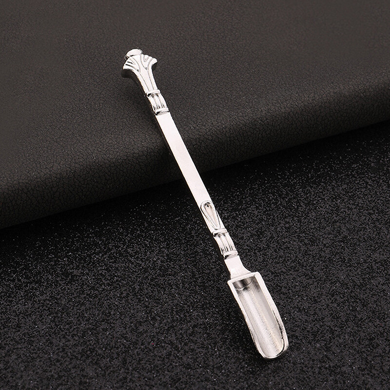 1 Pc Mini Powder Ladle Scoop Mini Spoon Spatula Metal Shovel Silver ...