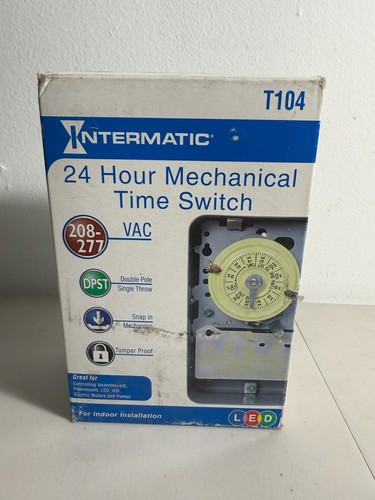 Intermatic T104 24 Hour Mechanical Time Switch | eBay