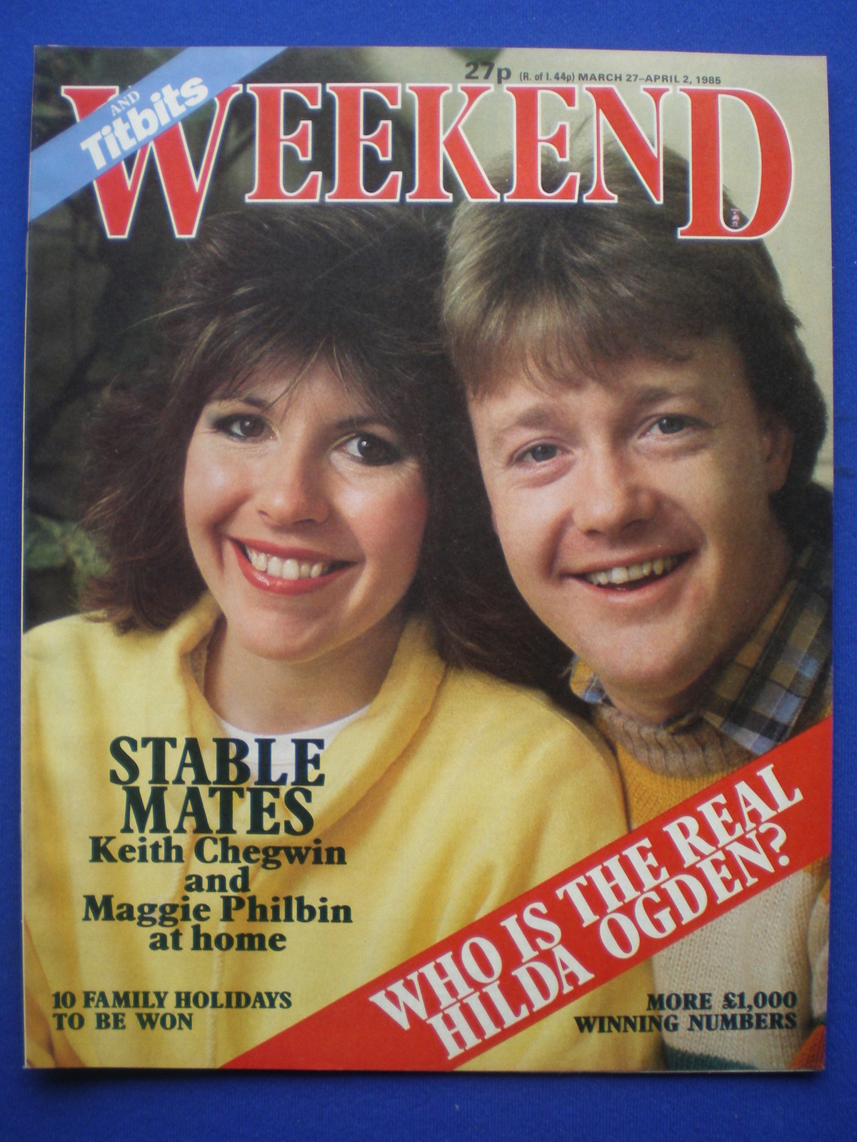 Weekend Magazine - Keith Chegwin/Maggie Philbin, Coral Atkins 27th Mar ...