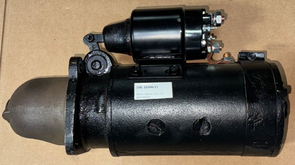 IH International Farmall STARTER 12V REBUILT EXCHANGE 1108635 | eBay