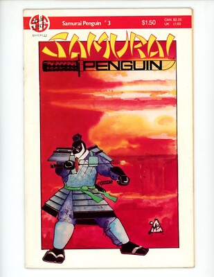 Samurai Penguin #3 Comic Book 1987 FN- Dan Vado Mark Buck Slave Labor ...