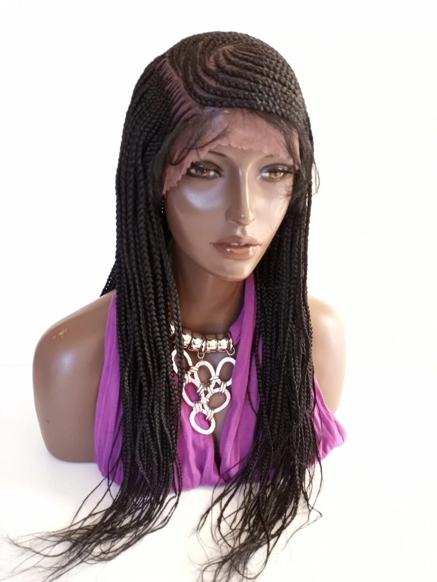 Box Braids With Color In The Front