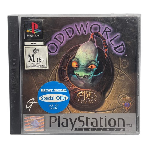 Oddworld Abe's Oddysee *Complete* Sony PS1 PAL | eBay