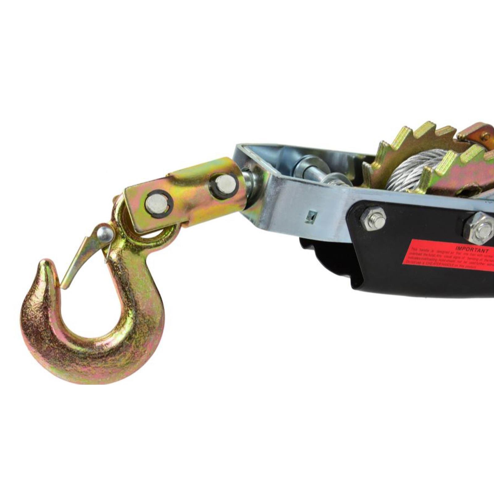 Ratschenzug Seilzug mit Ratsche 4T Zug Flaschenzug Handseilwinde ...