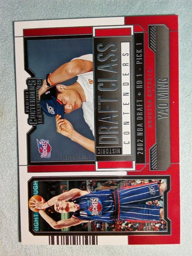 2023-24 Panini Contenders - Historic Draft Class Contenders #13 Yao Ming - Bx3 | eBay