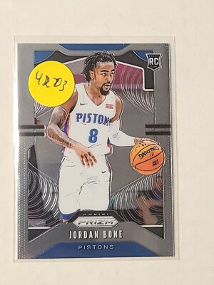 Jordan Bone RC 2019-20 Panini Prizm #291 Pistons Rookie | eBay