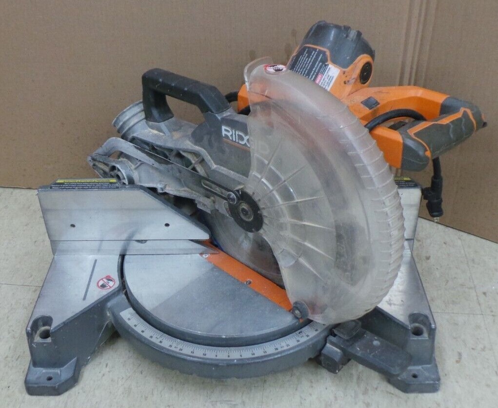RIDGID R4112 120V CORDED 10" TABLE MITER SAW | eBay