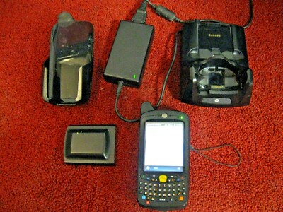 Motorola MC65 Handheld Barcode Scanner with Extra Battery & Charger ...