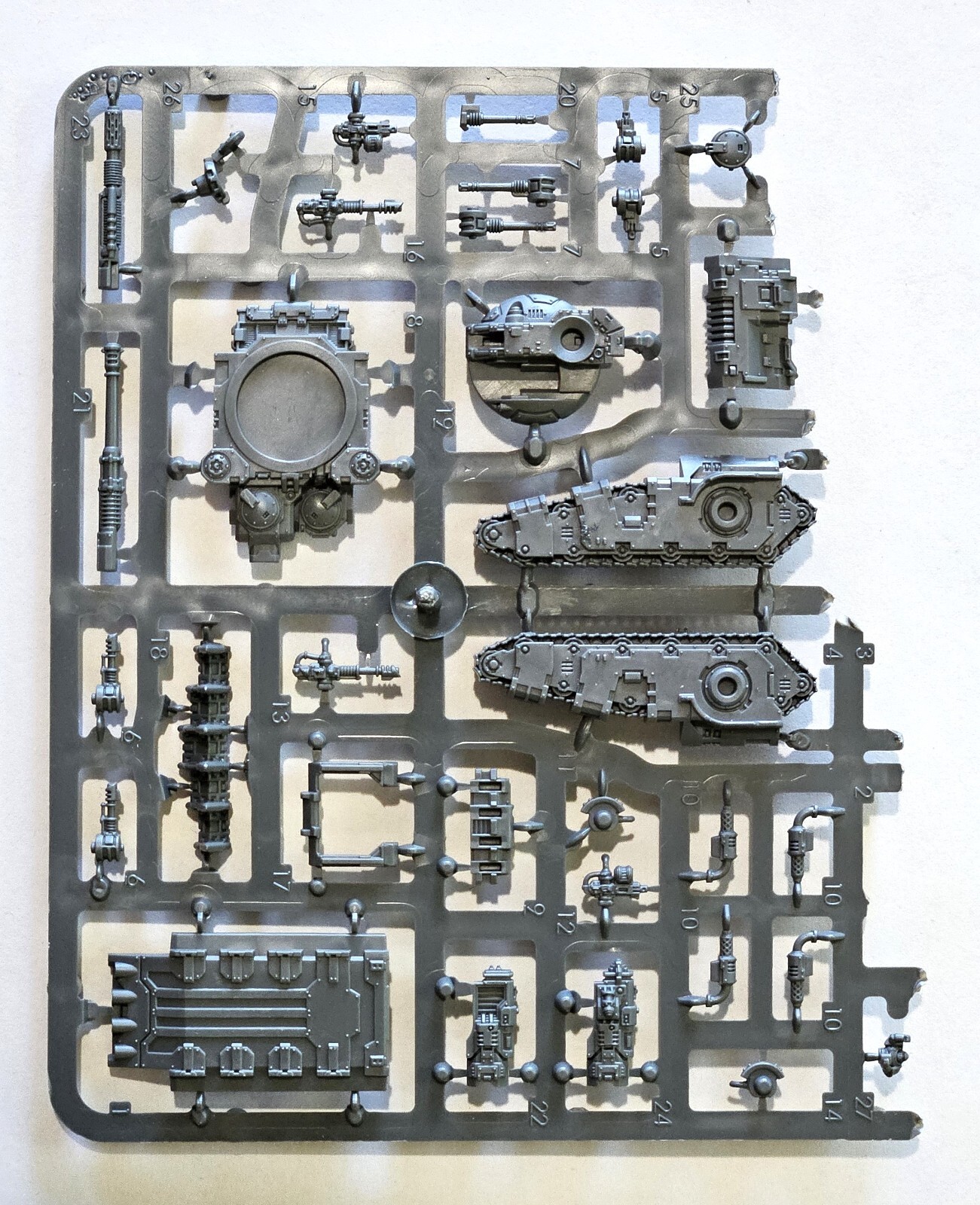 Warhammer 40k Legions Imperialis Astartes Kratos Tank Half Sprue Single ...