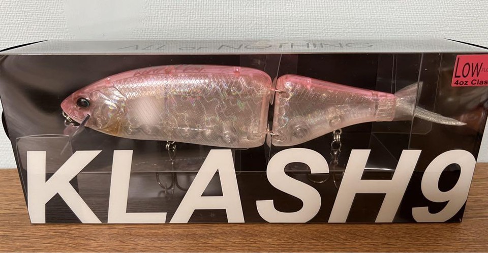 DRT KLASH 9 KLASH9 Low Float 4oz Low class Big Swimbait choose a color ...
