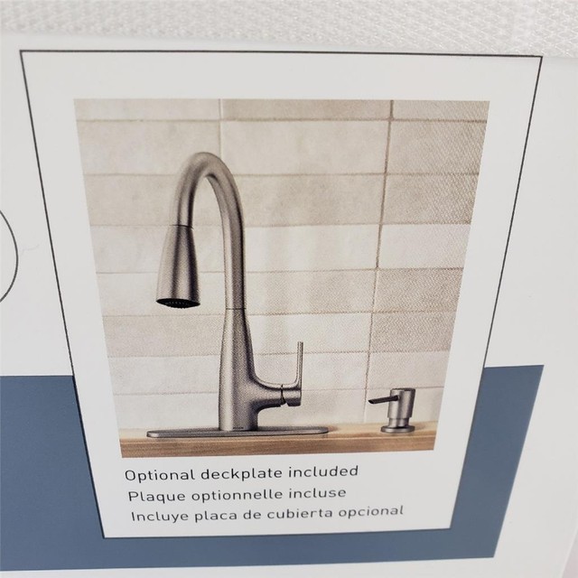 Moen 87627SRS Haelyn Pull-Down Sprayer Kitchen Faucet-Spot Resist ...