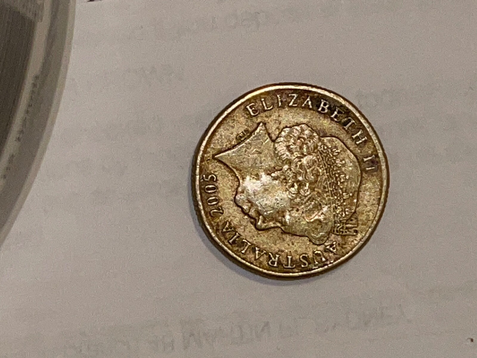 Rare Strike & Worm 2005 $1 Dollar Australian Coin 2005 IRB World War ...