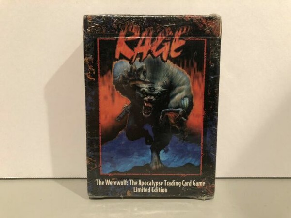 Rage The Werewolf Starter Set Deck Apocalypse Trading Card Game 1995 ...