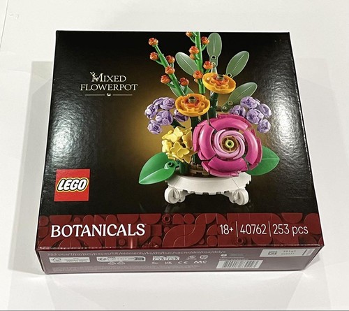 LEGO 40762 Botanicals Mixed Flowerpot 253 pcs for ages 18+ New in Box ...