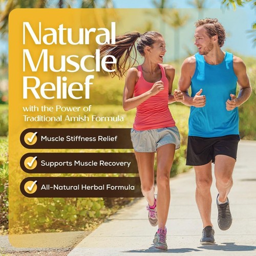 Caleb Treeze Old Amish Muscle Tonic (Formerly: Stops Leg 8 Fl Oz (Pack ...