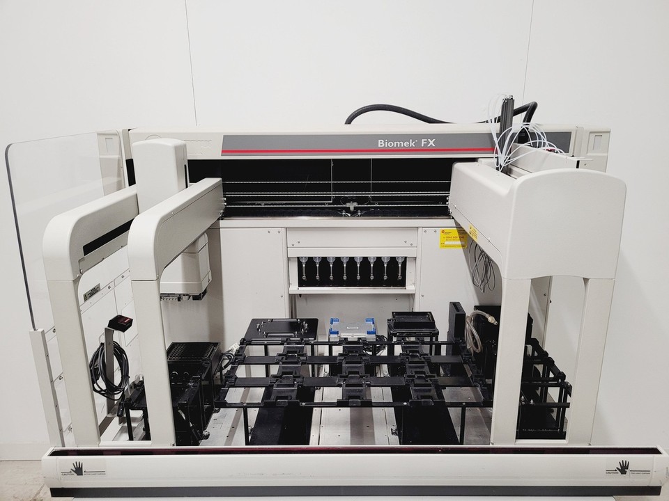 Beckman Coulter Biomek FX 2 Arm Liquid Handler, Software Cytomat Hotel ...