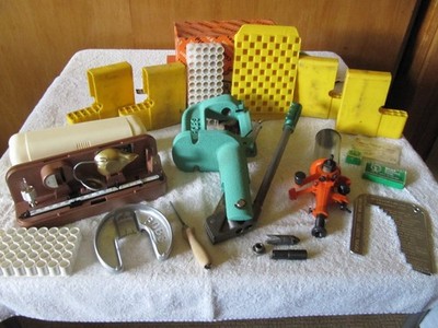 RCBS JR3 Reloading Press, Lyman loading scale, and much more NEW never ...