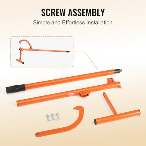 VEVOR 48" Timberjack Log Lifter, Adjustable Heavy Duty Log Roller Cant ...