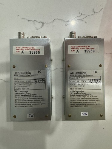 AES-INTELLINET 52-7085UE5 Data Transceiver | eBay