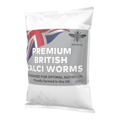 Premium British Dried Calci Worms 5kg - UK Farmed, Oven Baked, High ...