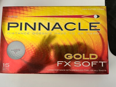 Pinnacle Gold FX Pinnacle- Brand NEW SEALED box of 15 golf balls! | eBay