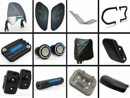 Royal Enfield Interceptor 650 Accessory Products Combo Pack 12 Items ...