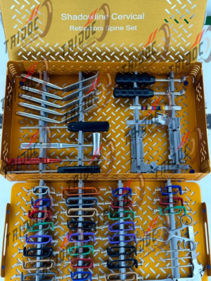 Shadow Line Cervical Retractor System Spine Instruments Set 80 Pcs ...