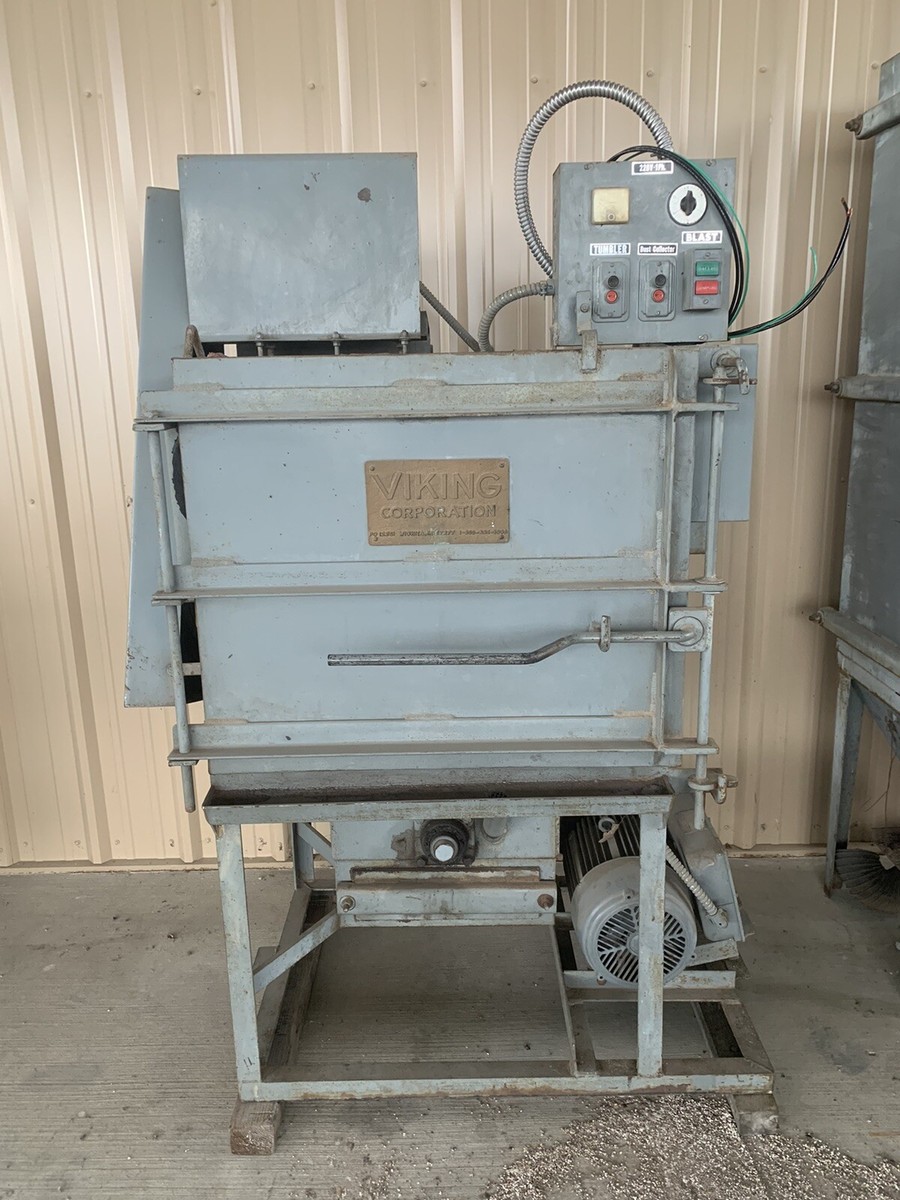 Used Wheelabrator 14cu Steel Belt Super 1 Blaster Viking Video Gallery