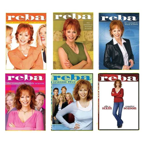 Reba:The Complete Seasons 1-6(DVD,6 Sets,15 Discs)NEW 1 2 3 4 5 6 ...