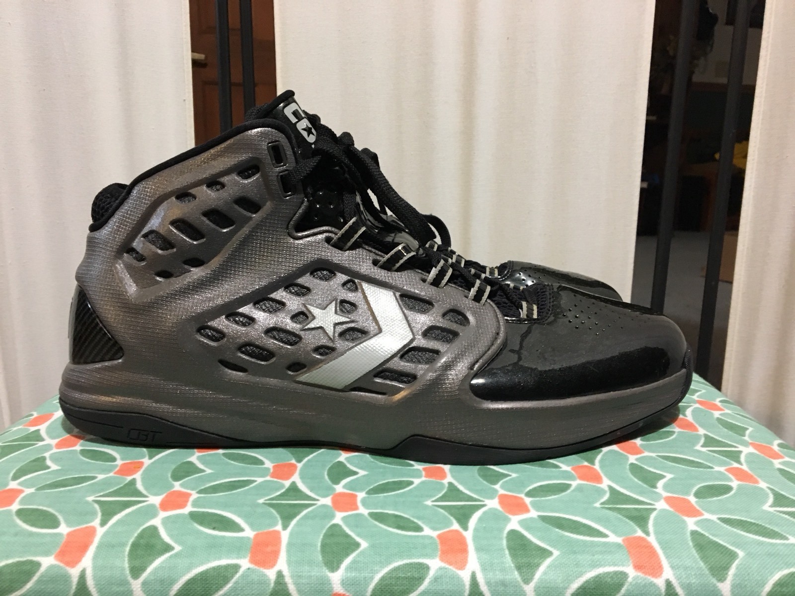 Classic Converse All Star Black/Gun Metal/Grey 127657C size 13 US | eBay