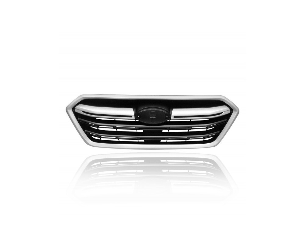 Grille for 18-19 Outback Base/Premium/Limited Chrome Frame Black ...