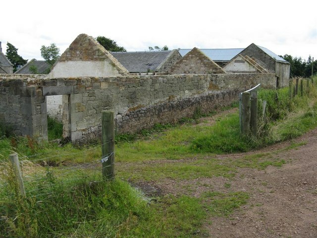 Photo 6x4 Farm buildings at Fulford Easter Howgate The start of ...