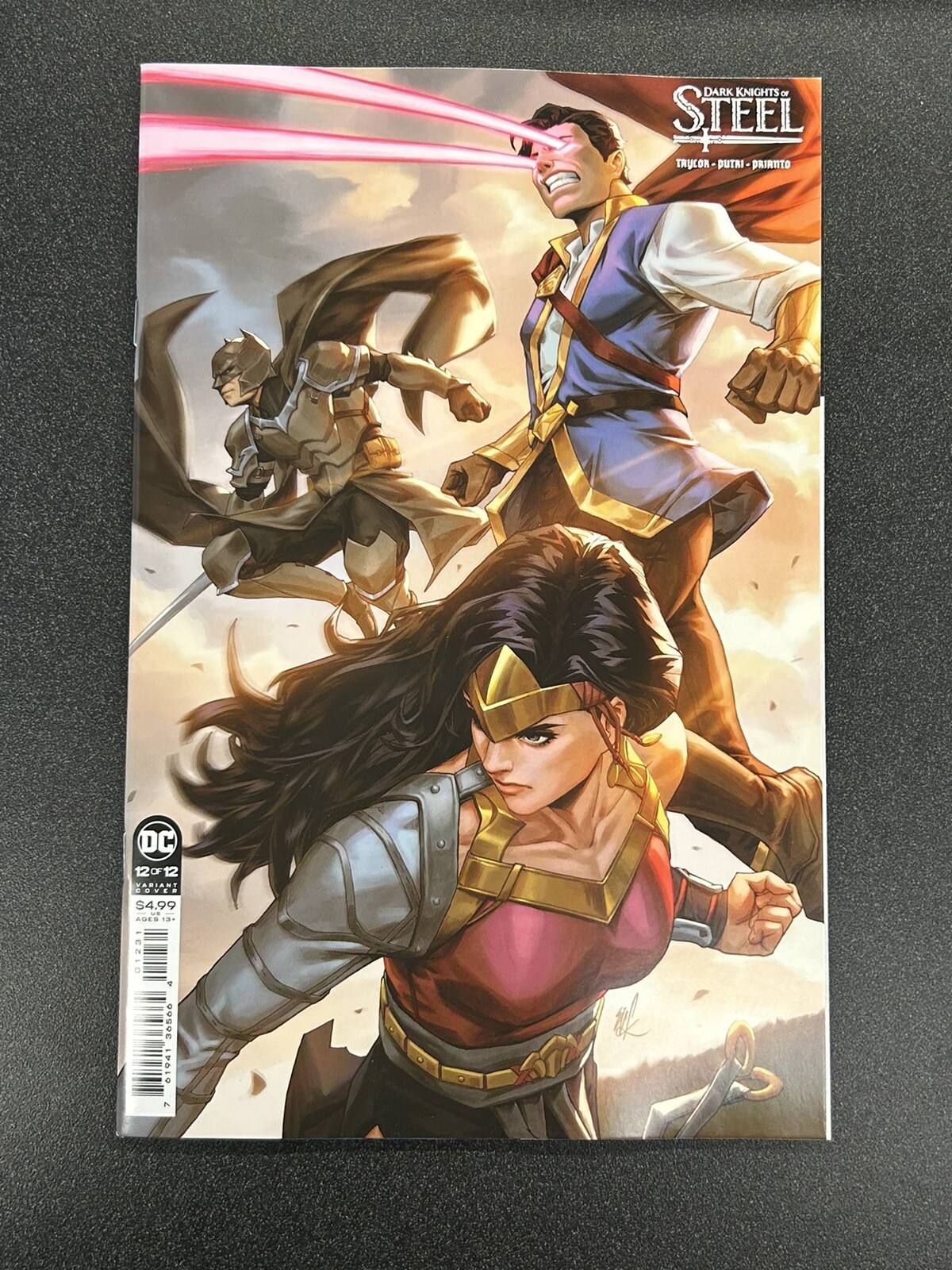 DARK KNIGHTS OF STEEL #12 (OF 12) CVR B EJIKURE CARD STOCK VARIANT | eBay