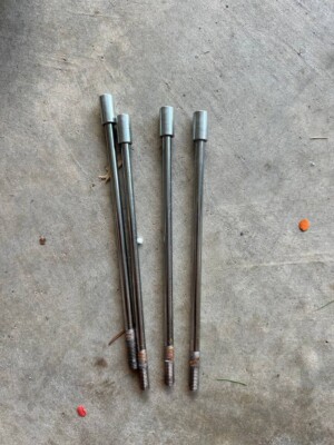 Threaded Support Rods for 110V Pneumatic Punch Press Machine, 440Lb ...