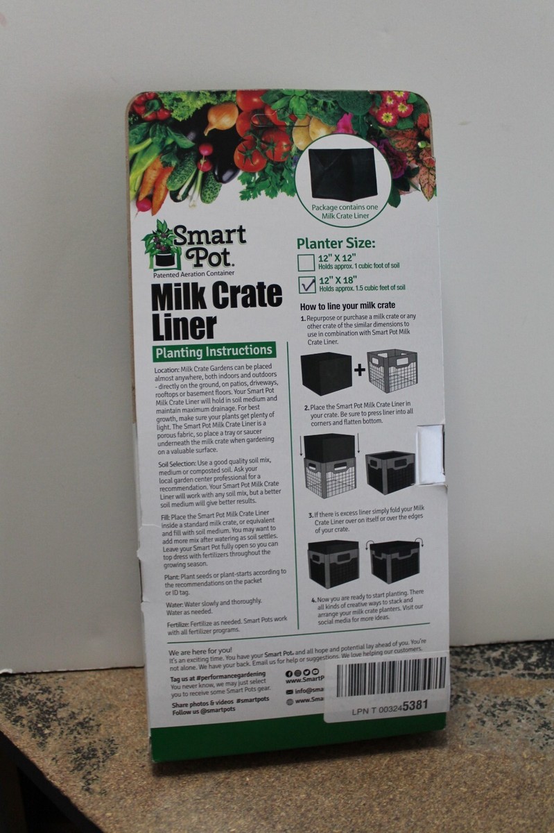 Insert Milk Crate Planter DIY: Compost Bin | Blissfulbritt