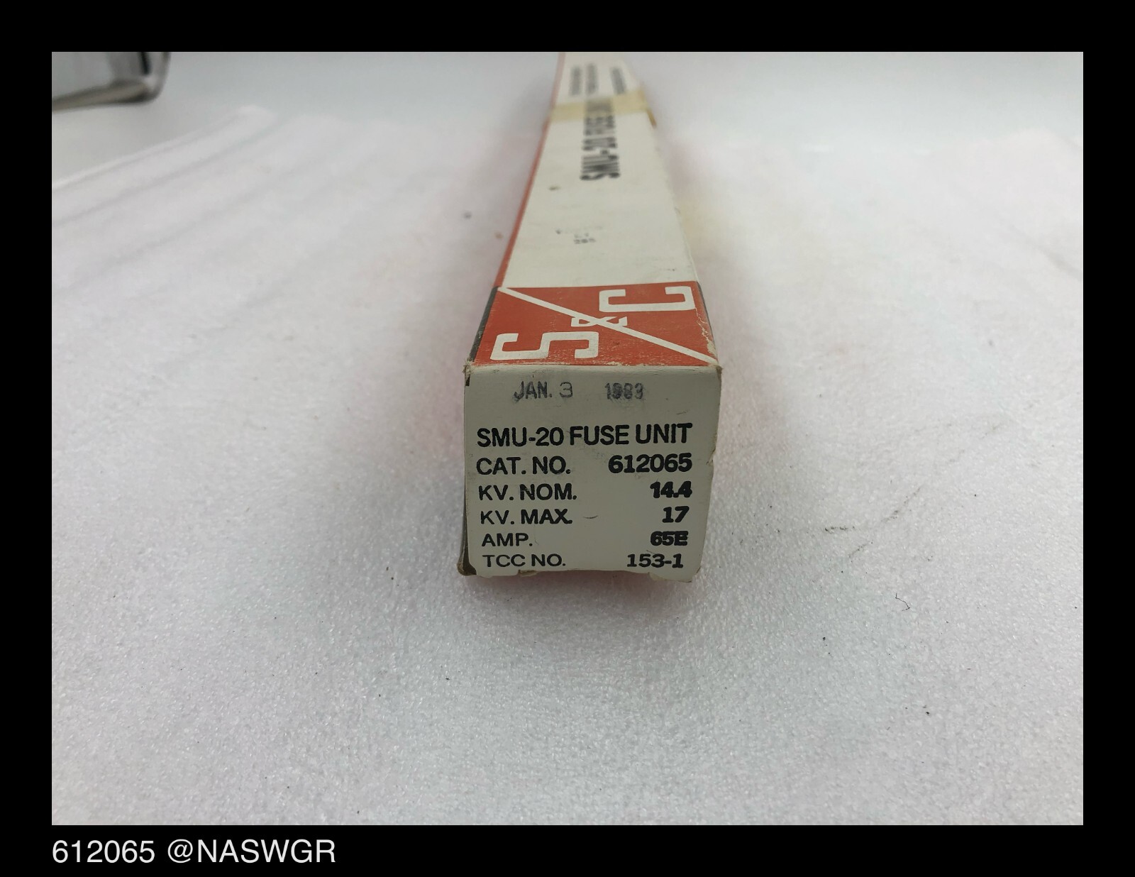 612065 - S&C 612065 - S&C SMU-20 612065 Fuse Unit ~ Unused Surplus 65E ...