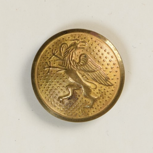 Vintage Winged Phoenix Lion Mythology Uniform Button N6D | eBay