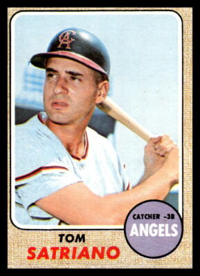 1968 Topps Tom Satriano #238 California Angels Baseball Card | eBay