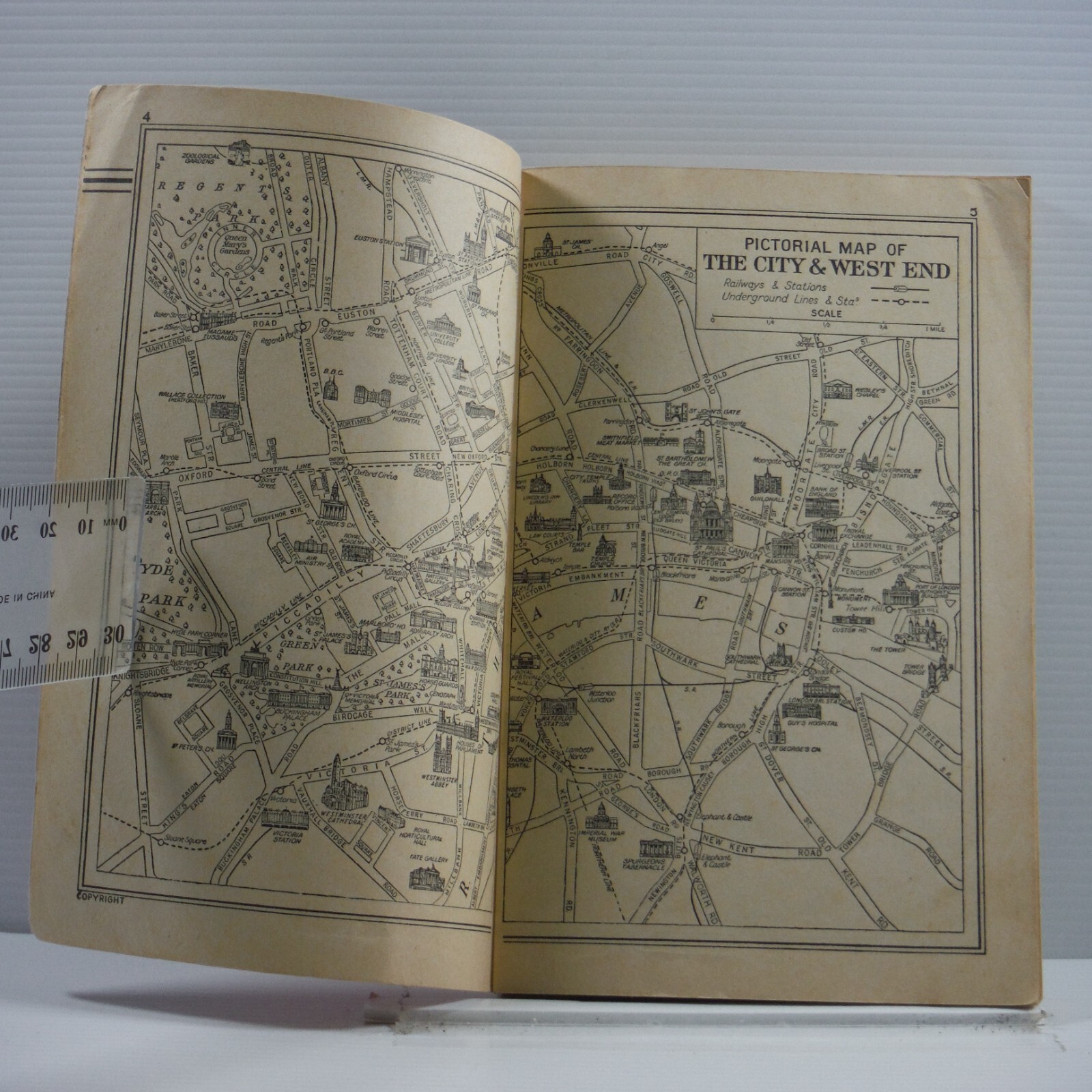A1 Atlas of London by Geographia and outer Suburbs 1950 vintage Street ...