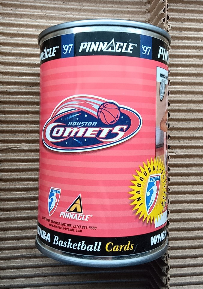 1997 Pinnacle WNBA Inside Cans Cynthia Cooper NEW-SEALED RC | eBay