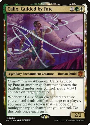 Calix, Guided by Fate MTG The Aftermath Mythic NM x1 - MOM Magic Card ...