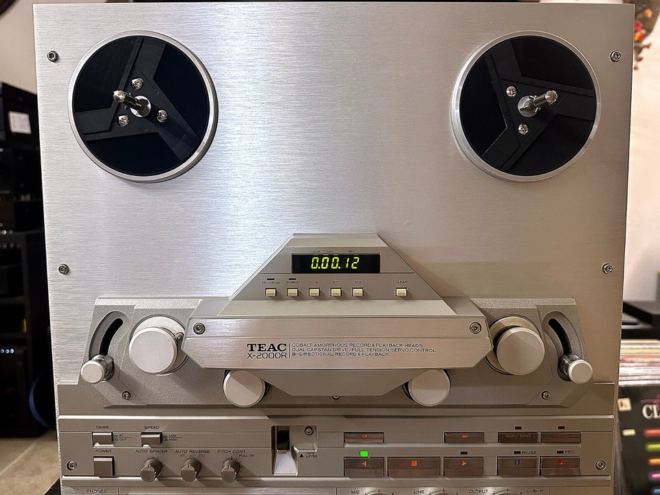 TEAC X-2000R Reel to Reel AutoRev Mint w/Cover + Box Serviced + 30-Day ...