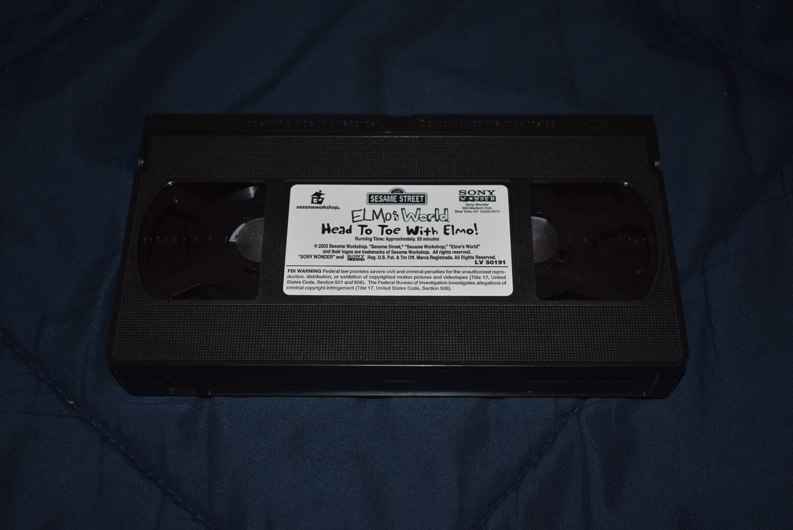 Elmos World Head To Toe With Elmo Vhs 2003 74645019130 Ebay