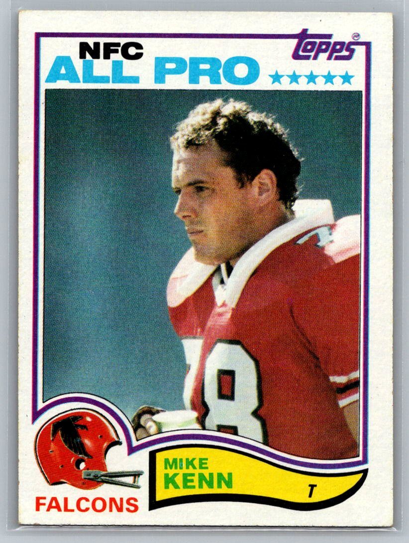 1982 NFL Topps #284 Mike Kenn NR/MT | eBay