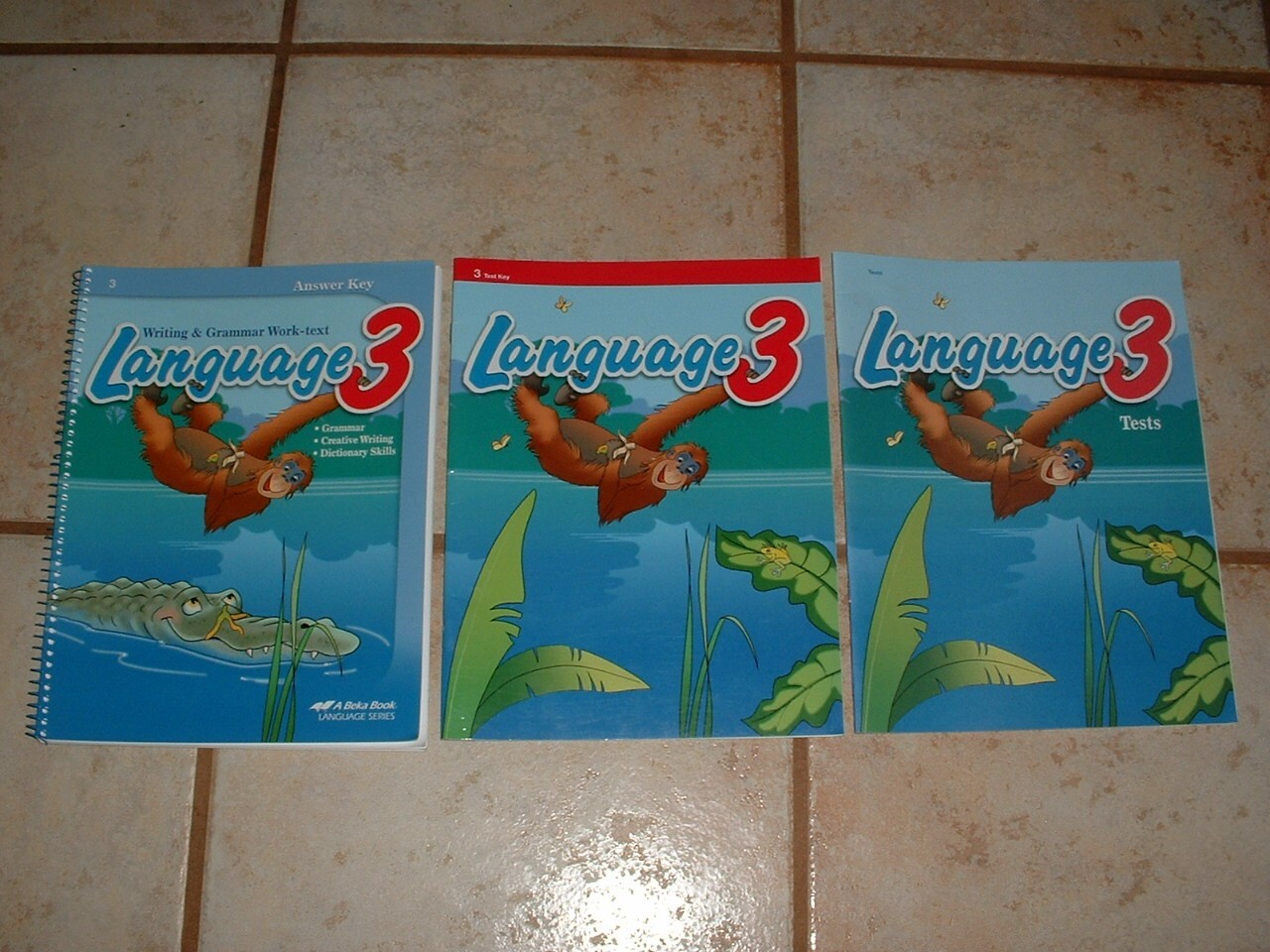 Beka 3rd Grade Language Writing & Grammar Work-Text Answer Key,Tests ...