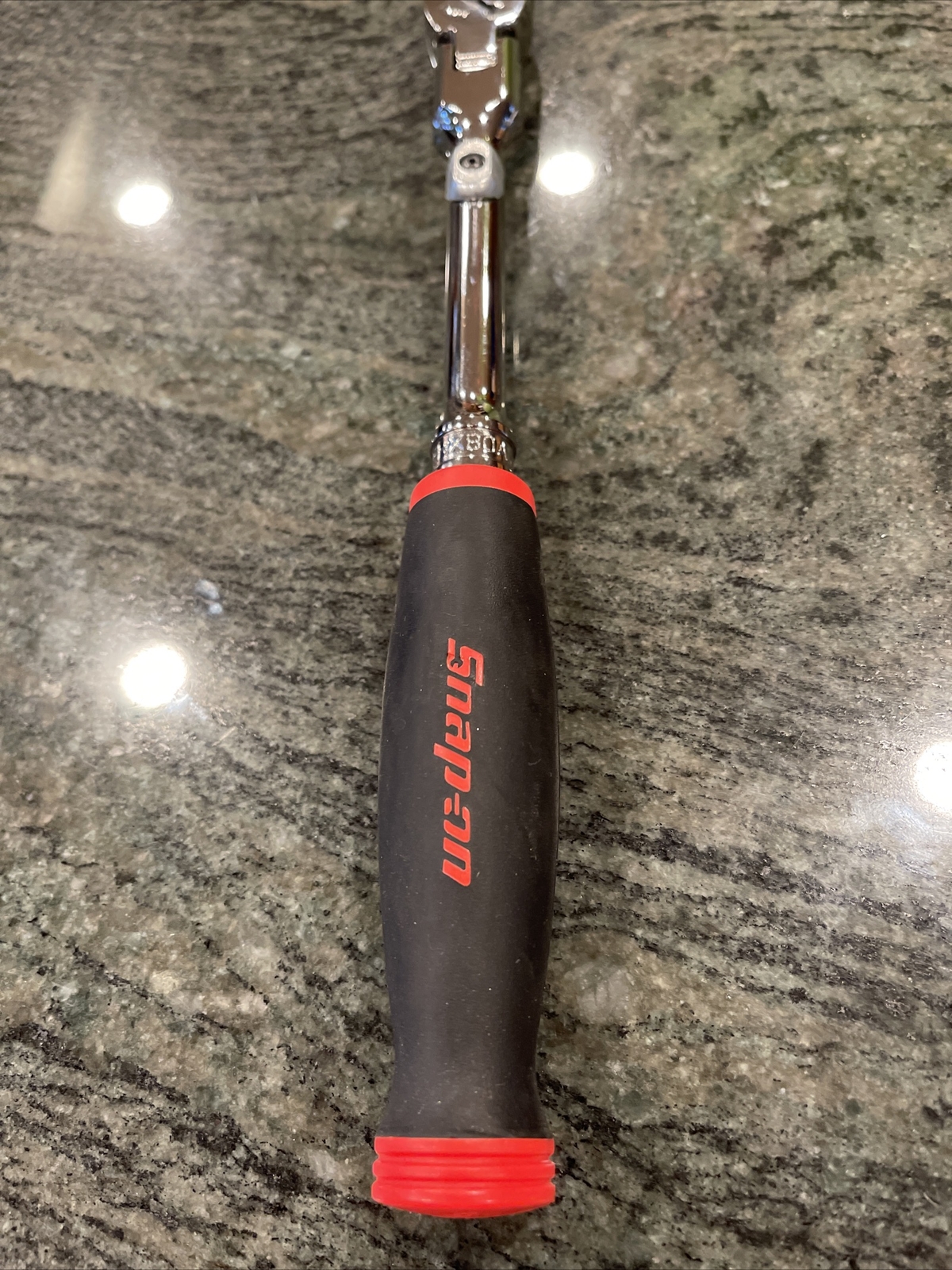 Snap on 3/8" Drive Dual 80 Technology Red Locking Flexhead Ratchet ...