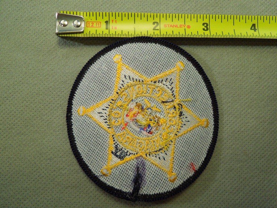 New York Corrections Niagara Co Star Shape Badge Image Sew On Round ...